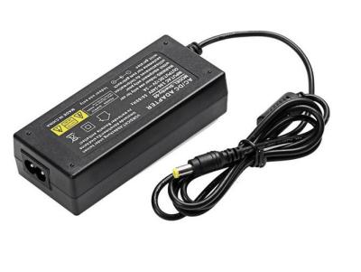 China Black Desktop AC DC Power Adapter With 100mvpp Ripple Noise , 85% Efficiency for sale