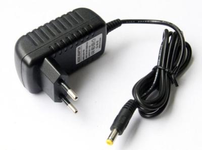 China Wall Mount 1A 12v Power Adapter 12w Eu / Au / Us / Uk Plug , 5.5*2.5mm Dc Connector for sale