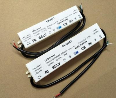 China Outdoor ac to dc 12v 24v LED Power Adapter LED transformer switching adaptor for sale