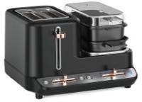 China Stainless Steel 4-in-1 Breakfast Machine Egg Boiler Toaster 900W 120V for sale