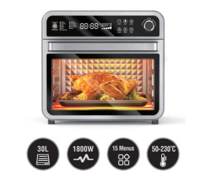 China Kitchen Appliances Touch Manual Control Knobs Air Fryer Ovens 30L for sale