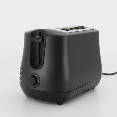 China Stainless Steel 2 Slice Electric Toaster 900W 120V Pop Up Bread Toaster with 6 Time Settings for sale