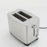 China 1000W 2 Slice Stainless Steel Toaster 120V Household Long Slot with Bagel Function for sale