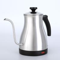 China Stainless Steel Gooseneck Electric Kettle 1L 120V 900W Precise Pour Control for sale