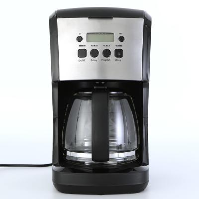 China Automatic Drip Coffee Machine 1.8L 1000W Electric Coffee Maker with Keep Warm Function for sale