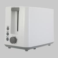 China Commercial 2 Slice Electric Toaster 800W Stainless Steel Pop Up Toaster with 6 Time Settings for sale