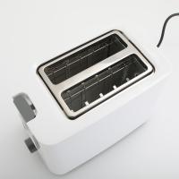China Commercial 2 Slice Electric Toaster 800W Stainless Steel Pop Up Toaster with 6 Time Settings for sale