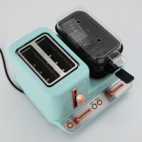 China 2 in 1 Breakfast Maker 120V 900W Toaster and Egg Cooker with Reheat Function for sale