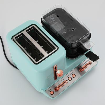 China 2 in 1 Breakfast Maker 120V 900W Toaster and Egg Cooker with Reheat Function for sale