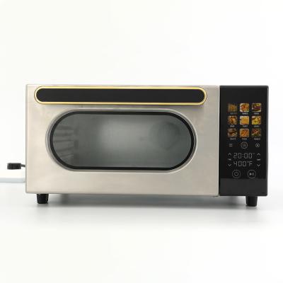 China Square Stainless Steel 12L Digital Air Fryer Oven 1800W 240V for sale