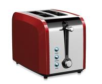 China 2 Slice Wide Slot Stainless Steel Toaster with Defrost Function 6 Time Settings for sale