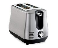 China 2 Slice Wide Slot Toaster Stainless Steel 6 Time Settings ETL GS for sale