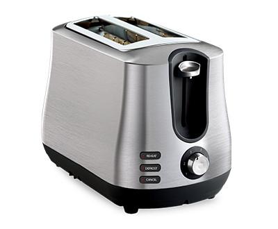 China 2 Slice Wide Slot Toaster Stainless Steel 6 Time Settings ETL GS for sale