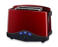 China Stainless Steel 2 Slice Toaster with Removable Crumb Tray 6 Time Settings A1-2188 for sale