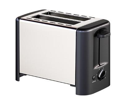 China Stainless Steel Electric Pop Up 2 Slice Toaster 6 Time Setting KT-3013 for sale