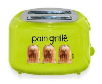 China Stainless Steel 2 Slice Toaster with Anti Slip Feet and Crumpet Setting 6 Time Settings for sale