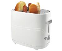 China Stainless Steel 2 Slice Pop Up Toaster with Bread Centering 6 Time Setting for sale