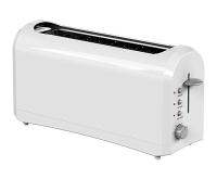 China Stainless Steel 4 Slice Long Slot Toaster with Auto Power Cut Off 1500W for sale