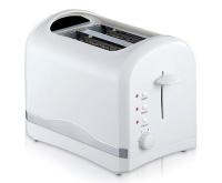 China Stainless Steel 2 Slice Toaster 800W Small Electric Pop Up Toaster with 6 Browning Settings for sale