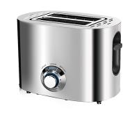 China 6 Time Setting Small Toaster 2 Slice Toaster Auto Electric Power Cut Off for sale