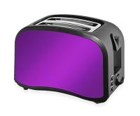 China Stainless Steel 2 Slice Toaster 6 Time Setting Auto Power Cut Off KT-3130 for sale