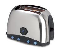 China Stainless Steel 2 Slice Toaster KT-3151 with 6 Time Settings and Auto Power Cut Off for sale