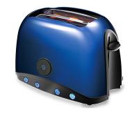 China Stainless Steel 2 Slice Toaster KT-3151 with 6 Time Settings and Auto Power Cut Off for sale