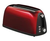 China Customized 2 Slice Stainless Steel Toaster with Cord Storage 6 Time Setting for sale