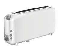 China Stainless Steel 4 Slice Long Toaster Electric Bread Pop Up Toaster 1500W for sale