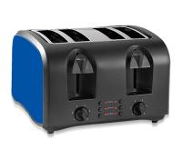 China 4 Slice Automatic Bread Toaster with Bread Centering Function 1500W Stainless Steel for sale