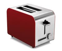 China Square Lofter Stainless Steel 2 Piece Toaster Defrost Function for sale