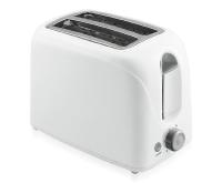 China Plastic 2 Slice Toaster with Defrost Function 6 Time Setting Custom Patterns for sale