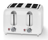 China 4 Slice Toaster with Removable Crumb Tray 6 Time Setting Electric Bread Toaster KT-3341 for sale