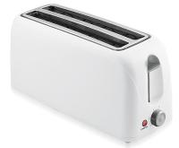 China 4 Slice Toaster 2 Long Slot Stainless Steel Toaster 6 Time Setting Removeable Crumb Tray for sale