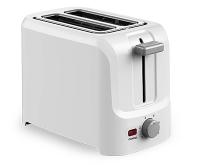 China 2 Slice Plastic Toaster KT-3510 6 Time Settings Auto Shut Off Anti-Slip Feet for sale
