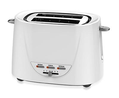 China CETL FDA 2 Slice Stainless Steel Long Slot Toaster 6 Time Setting 1200W for sale