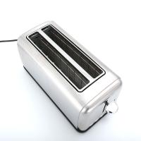 China 4 Slice Stainless Steel Toaster 1400W 120V with 6 Time Settings Digital Display for sale