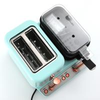 China 120V 900W 3 in 1 Breakfast Maker 6 Egg Boiler 2 Slot Toaster for sale