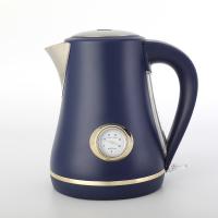 China 1500W Stainless Steel Electric Kettle 1.7L Drip Free Spout Auto Shut Off for sale