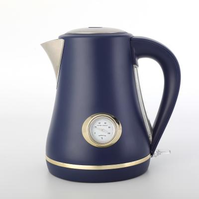 China 1500W Stainless Steel Electric Kettle 1.7L Drip Free Spout Auto Shut Off for sale