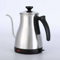 China Stainless Steel Gooseneck Electric Kettle 1.0L 900W Precision Pour Control for sale