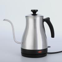 China 900W Stainless Steel Gooseneck Electric Water Kettle 1.0L Precise Pour Control for sale
