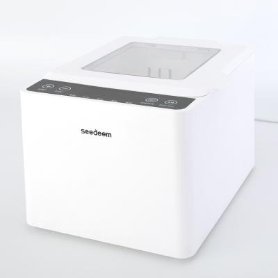 China ETL Certified 7L 500W Ultrasonic Vegetable Washing Machine with Touch Screen for sale