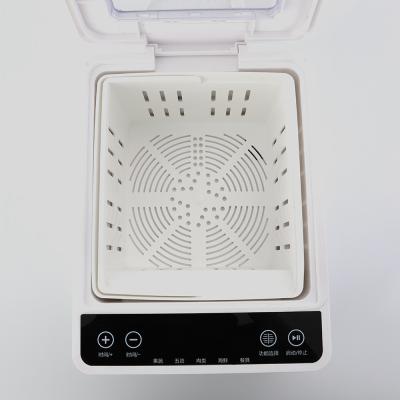 China EMC EUP 7L Ultrasonic Vegetable Washer 120V 500W Fruit Cleaner Machine for Home for sale