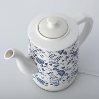 China 360° Swivel Base Ceramic Teapot Kettle Electric Gooseneck Spout for sale