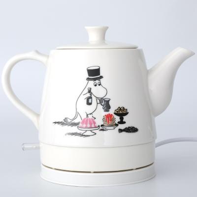 China 0.8L Auto Shut Off Electric Ceramic Kettle 120V 1350W 360 Swivel Base for sale