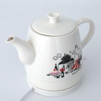 China 0.8L Auto Shut Off Electric Ceramic Kettle 120V 1350W 360 Swivel Base for sale