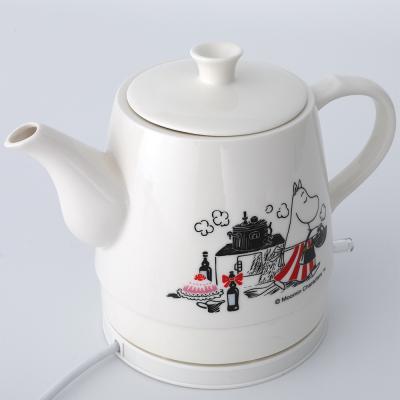 China 1350W Electric Ceramic Kettle 0.8L Hot Water Kettle with Auto Shut Off for sale