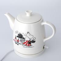 China 0.8L Electric Ceramic Kettle 1350W Auto Shut Off Hot Water Kettle with Gooseneck Spout for sale