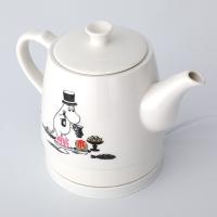 China 0.8L Electric Ceramic Kettle 1350W Auto Shut Off Hot Water Kettle with Gooseneck Spout for sale